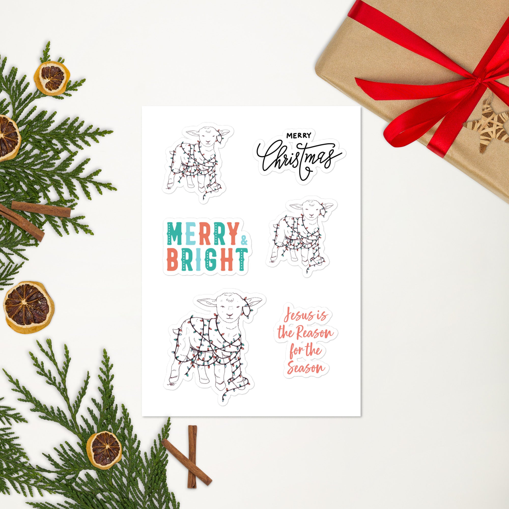 Little Lamb Sticker Sheet – WFRN Store